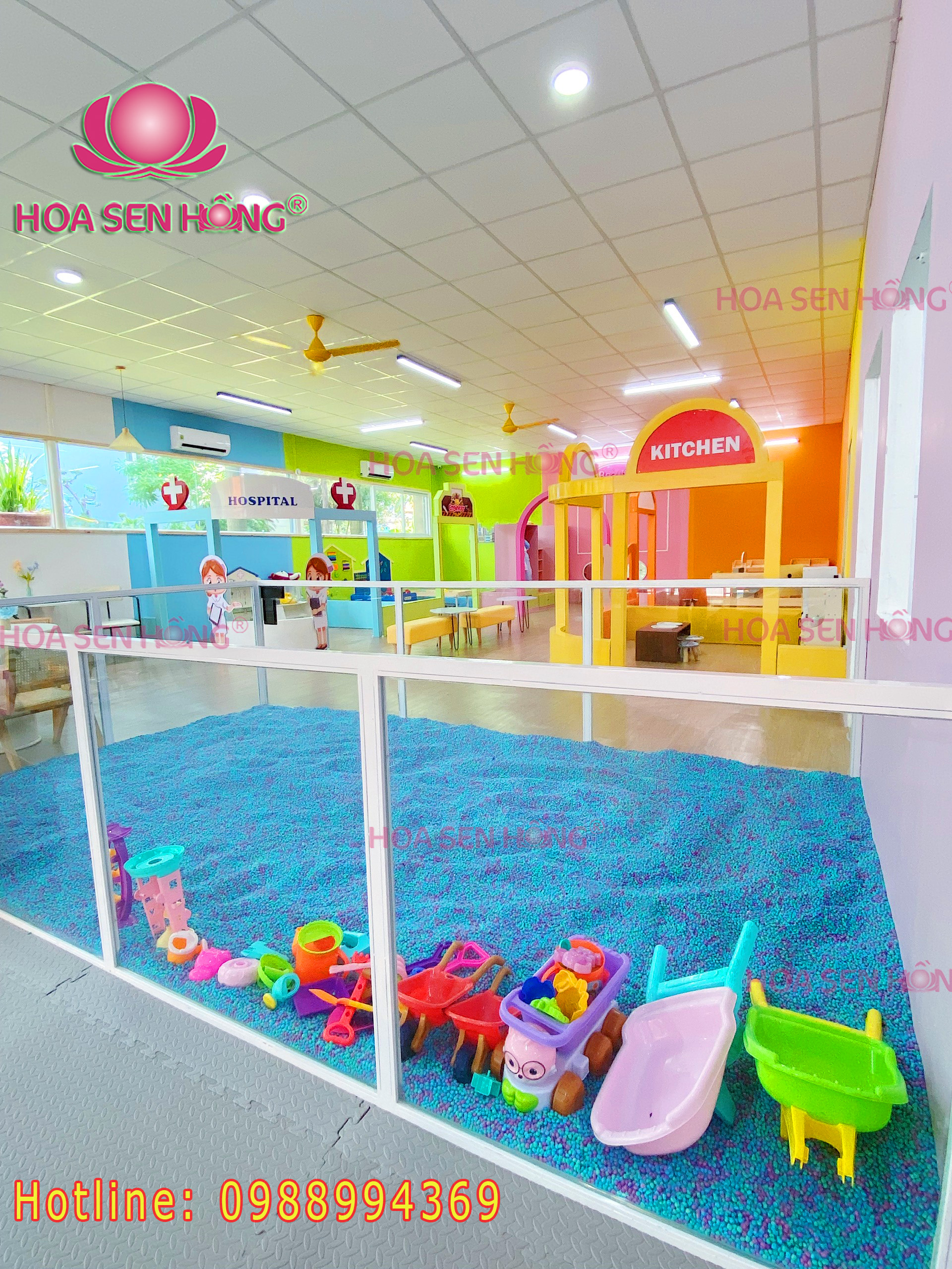 Thiết kế Thi công lắp đặt khu vui chơi trẻ em Sunny Bà Rịa