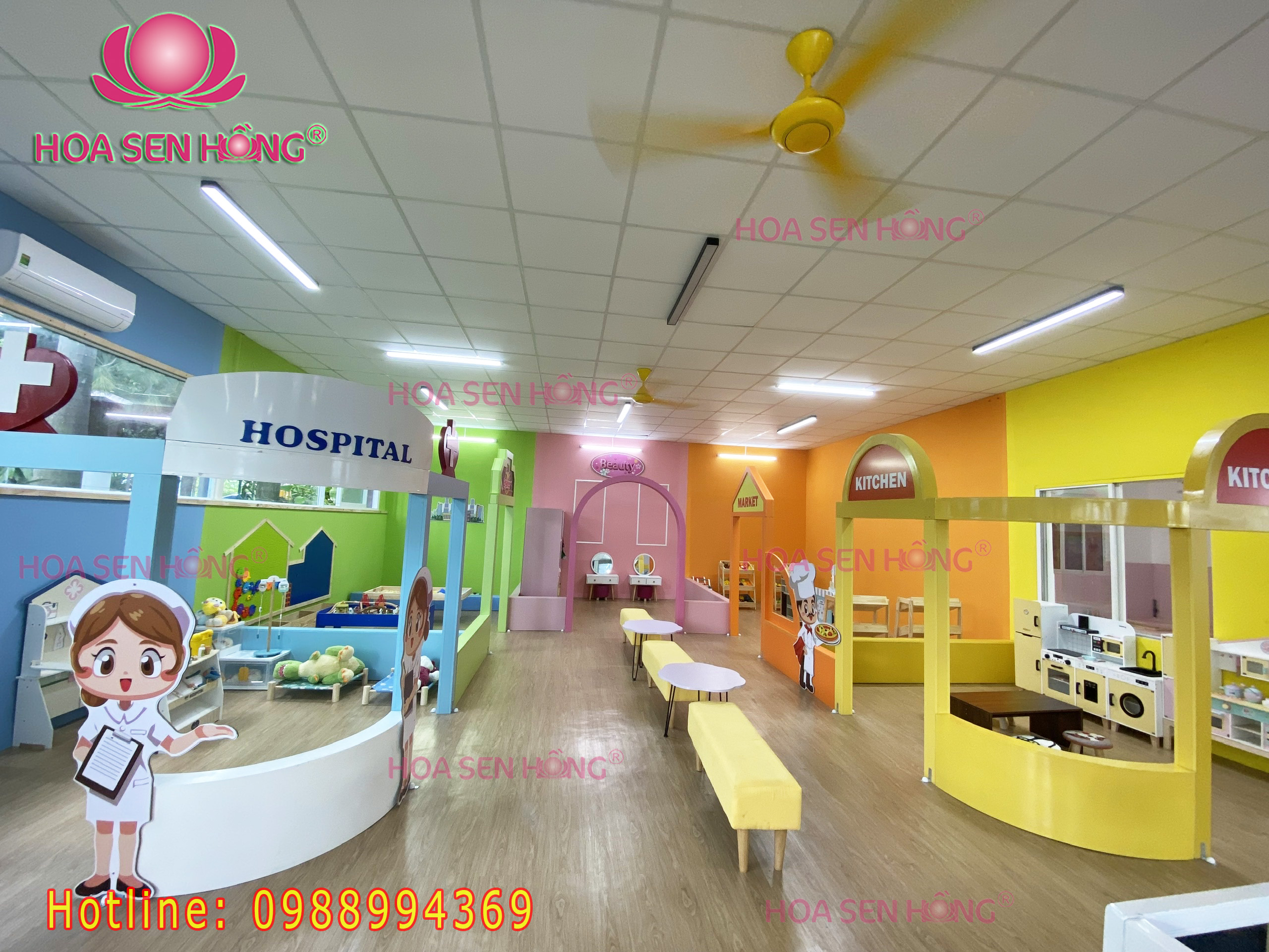 Thiết kế Thi công lắp đặt khu vui chơi trẻ em Sunny Bà Rịa